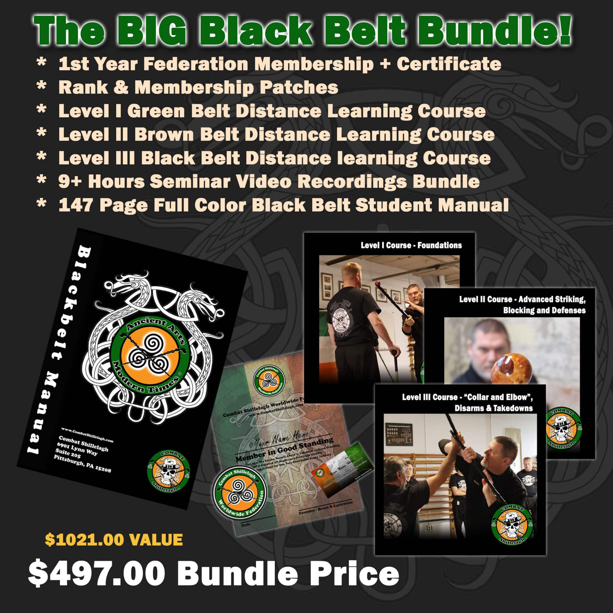 Shillelagh Irish Stick Fighting - Combat Shillelagh