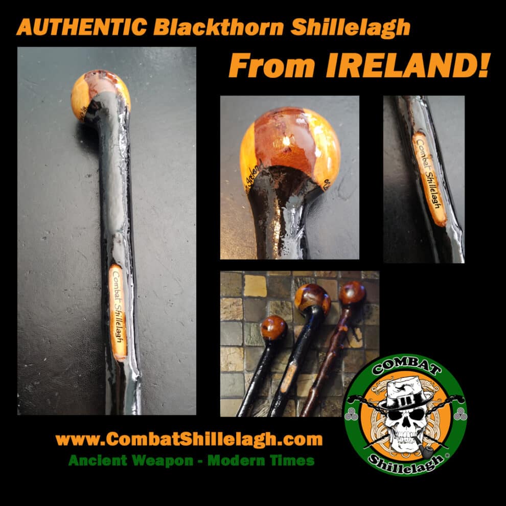 AUTHENTIC Blackthorn Shillelagh (Made in Ireland) - Combat Shillelagh