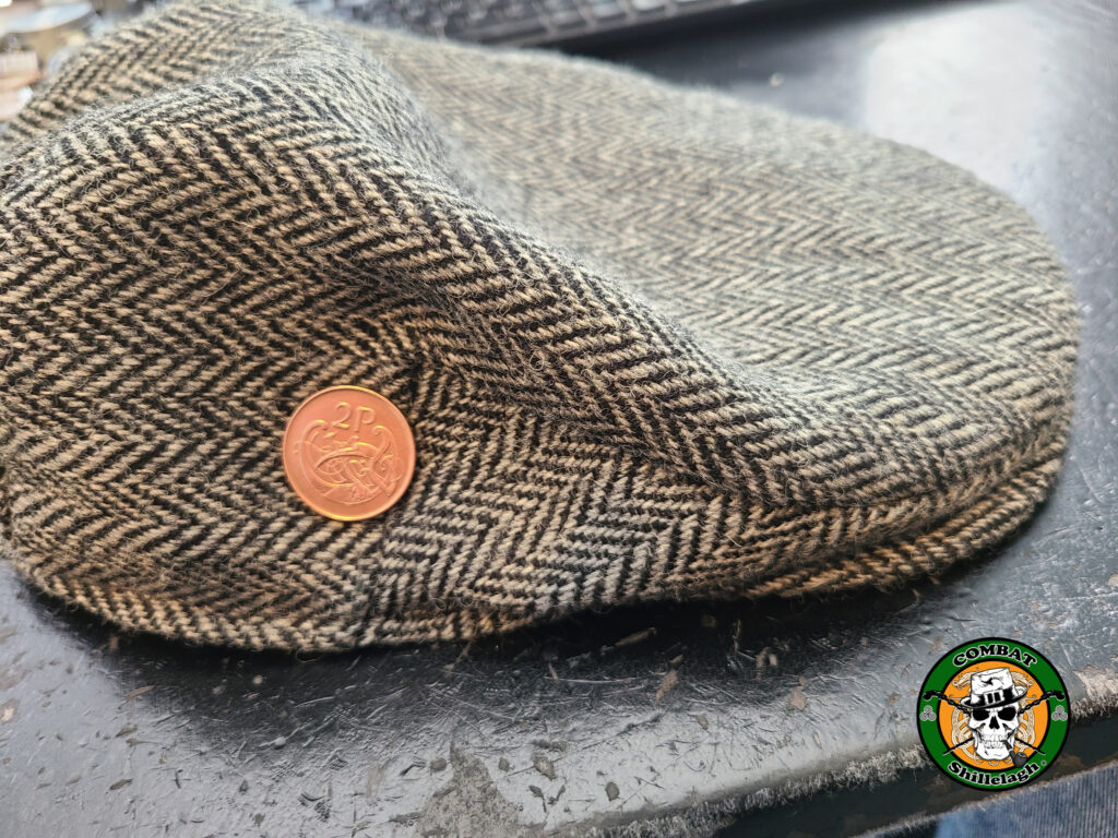 Ireland Celtic Bird 2p Coin Pin - Combat Shillelagh