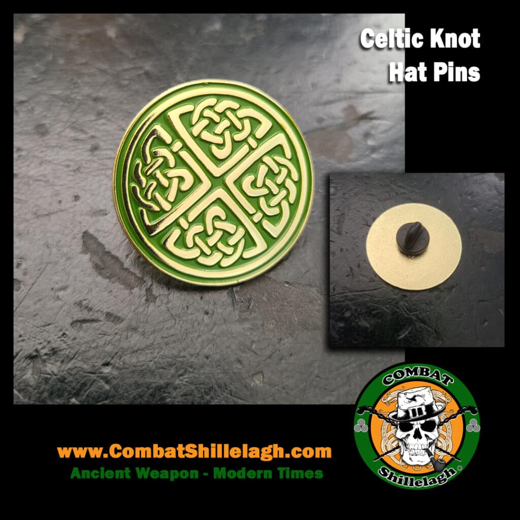 Celtic Knot Pin - Combat Shillelagh