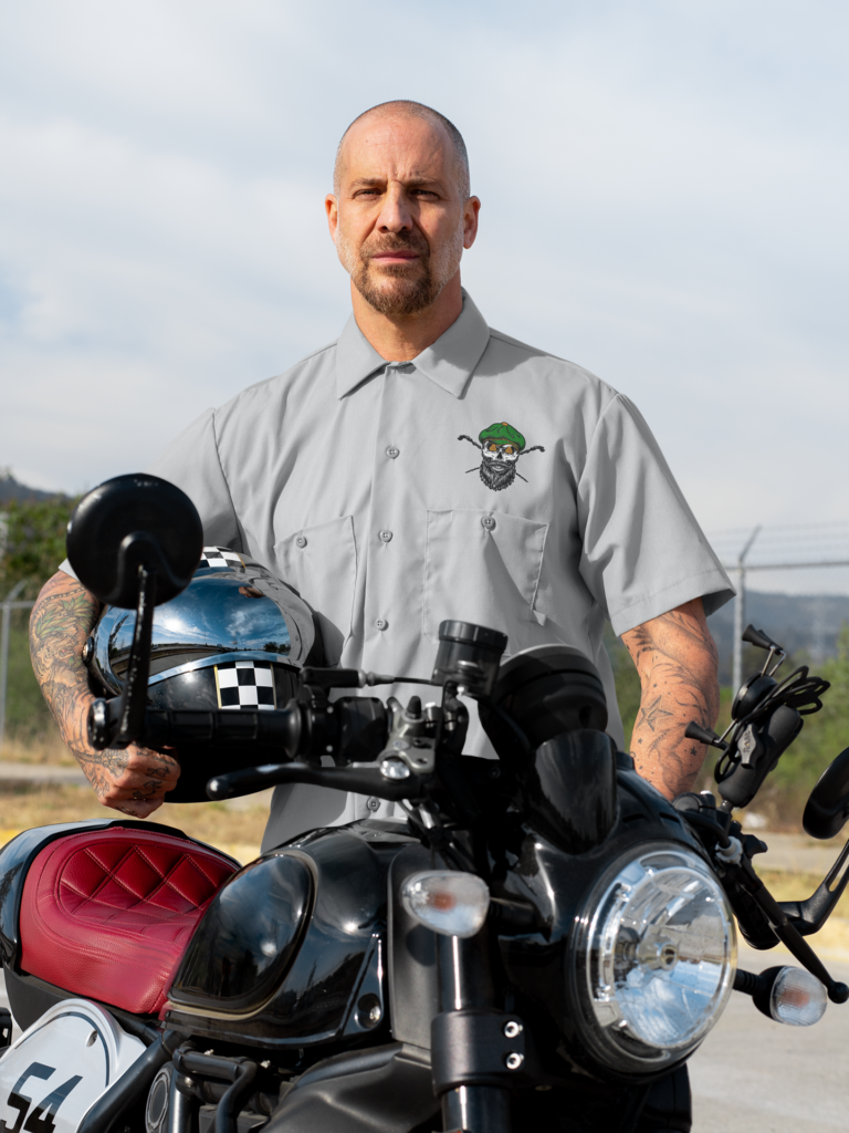 Skull and Shillelaghs Work Shirt - Combat Shillelagh