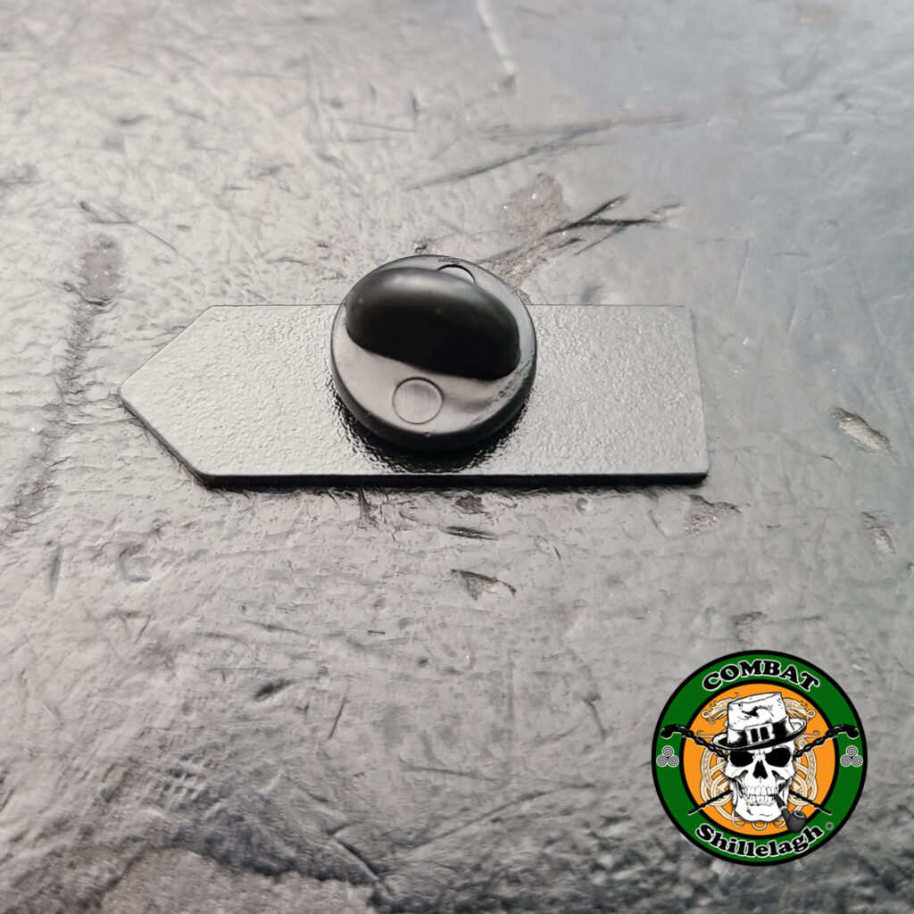 Ireland Road Sign Hat Pin - Combat Shillelagh